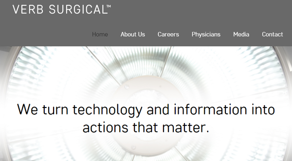 Знакомство с робототехникой: Почему стоит знать о компании Verb Surgical