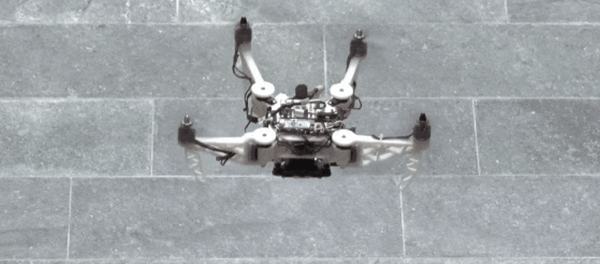 Дрон-оборотень способен менять размер и форму в полете