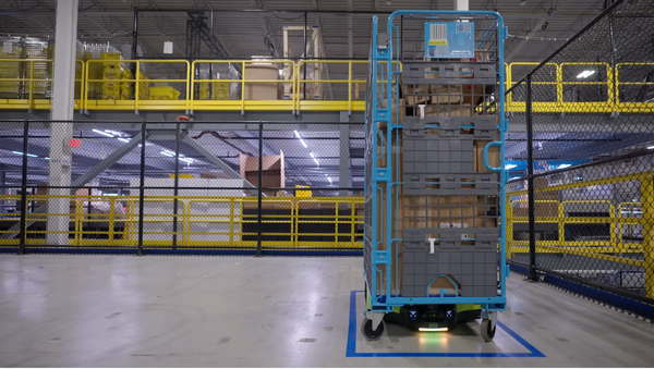 Proteus от Amazon - полностью автономные складские помощники